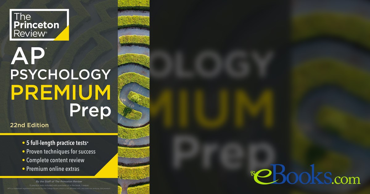 Princeton Review AP Psychology Premium Prep, 22nd Edition