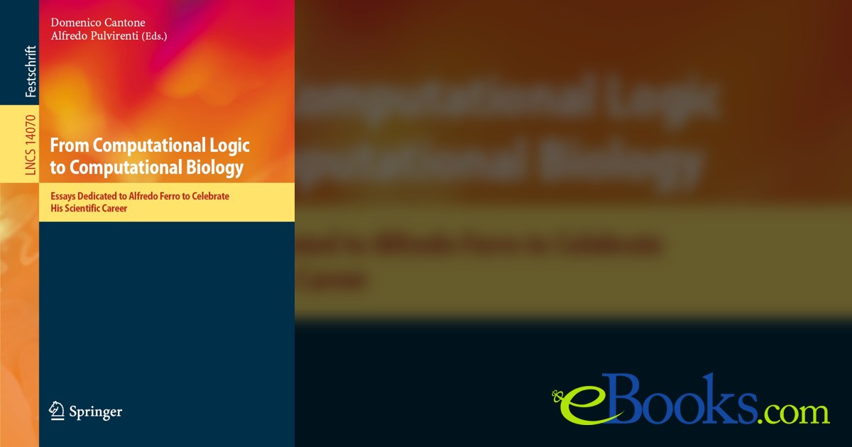 From Computational Logic to Computational Biology