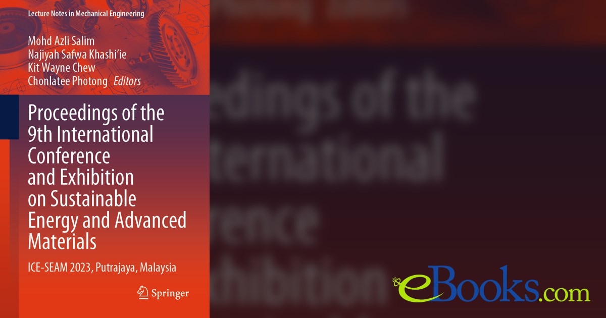 Proceedings of the 9th International Conference and Exhibition on ...