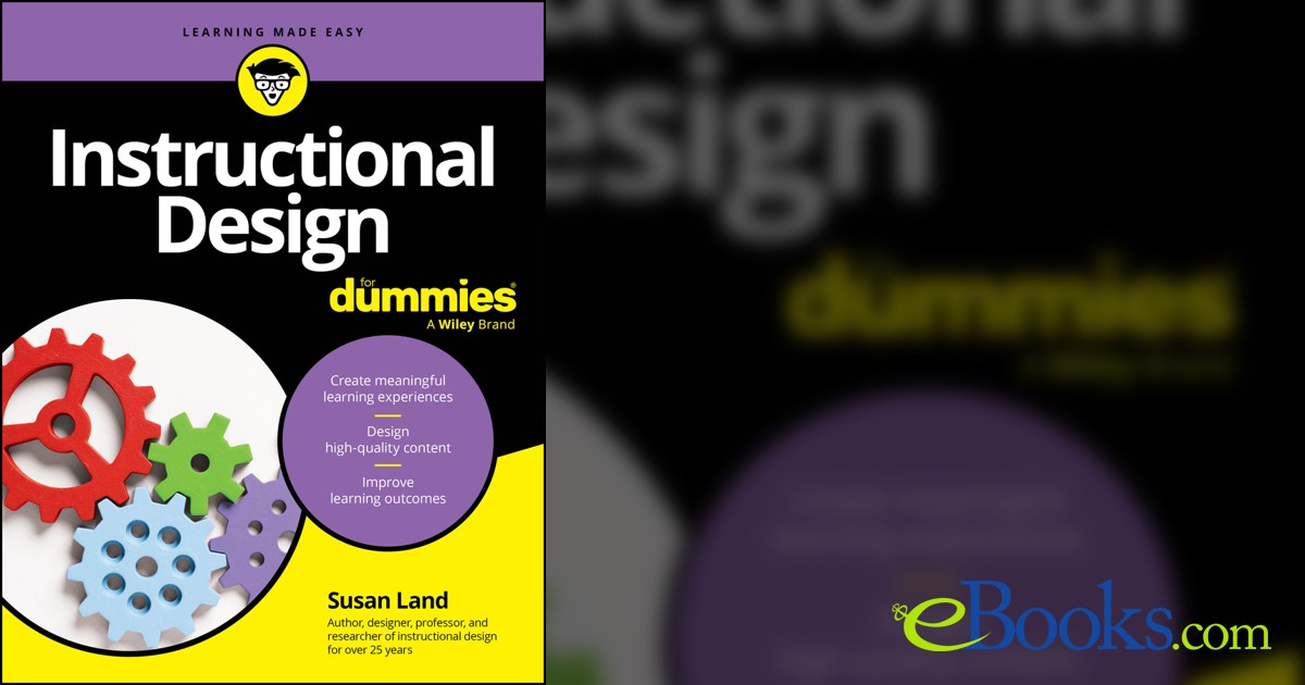 Instructional Design For Dummies by Susan M. Land (ebook)