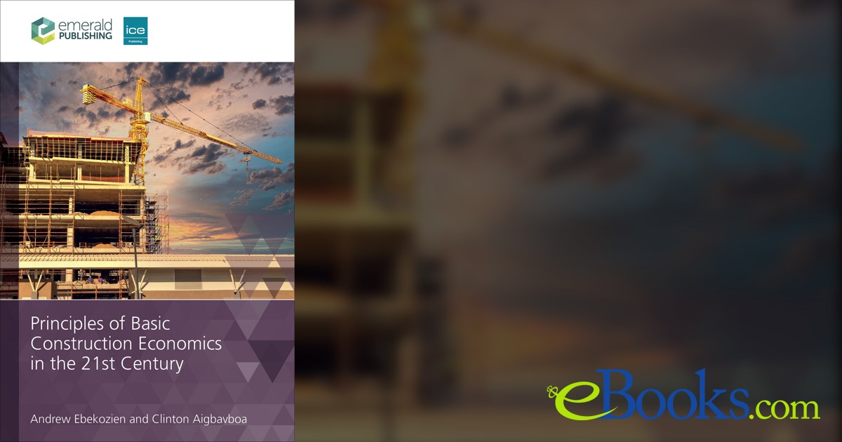 Principles of Basic Construction Economics in the 21st Century
