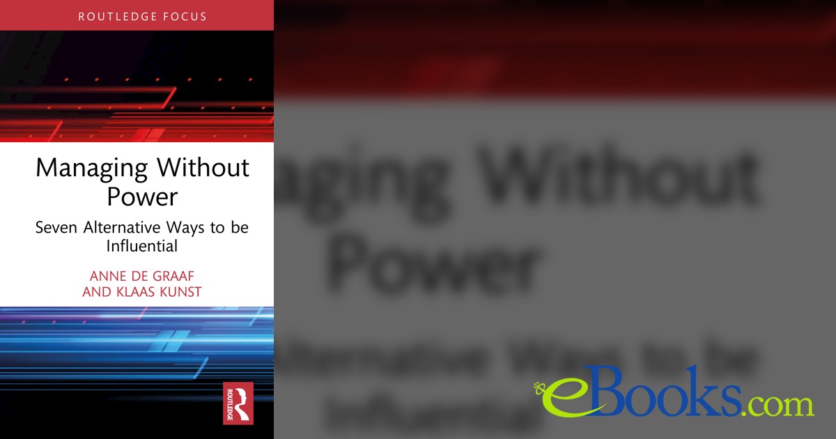 Managing Without Power by Anne de Graaf (ebook)