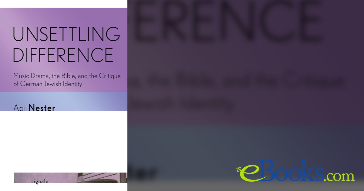 Unsettling Difference by Adi Nester (ebook)