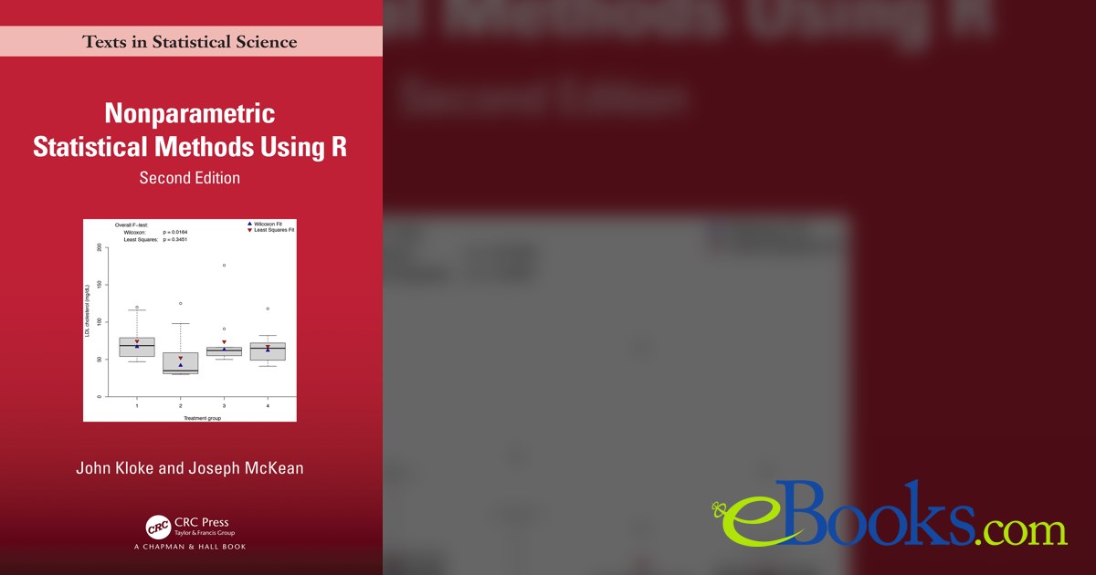 Nonparametric Statistical Methods Using R (2nd ed.)
