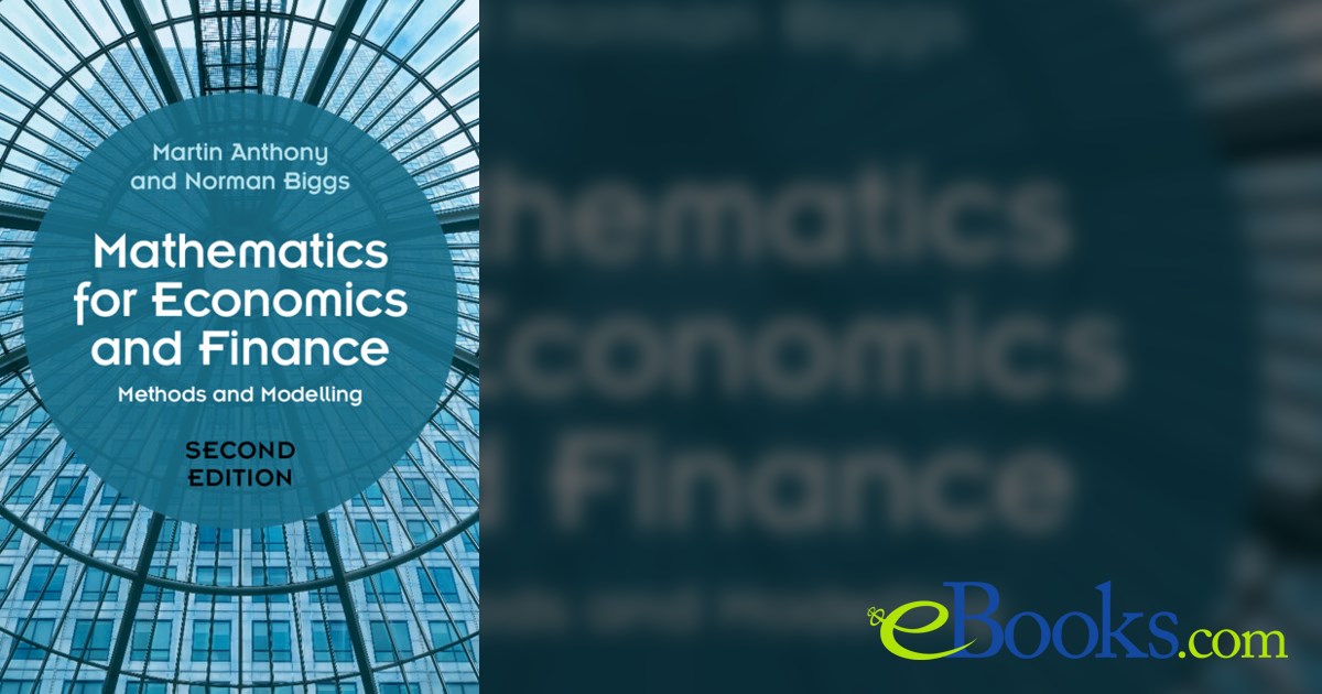 Mathematics for Economics and Finance (2nd ed.)