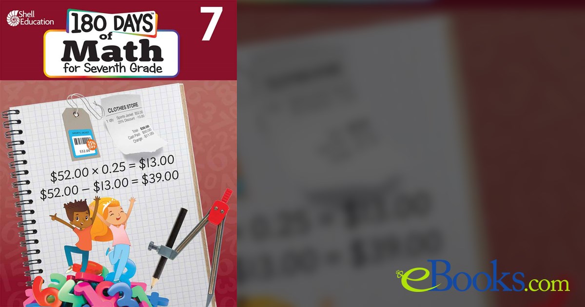 180 Days™: Math for Seventh Grade by Darlene Misconish Tyler (ebook)