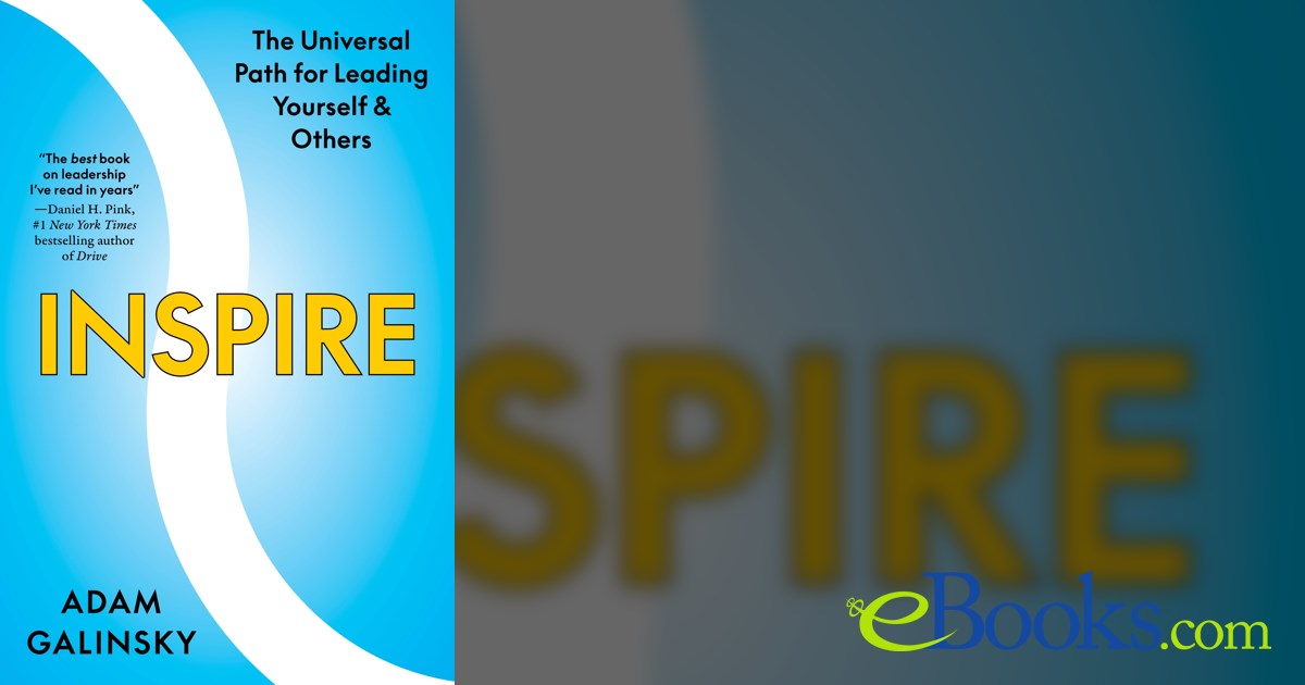 Inspire by Adam Galinsky (ebook)