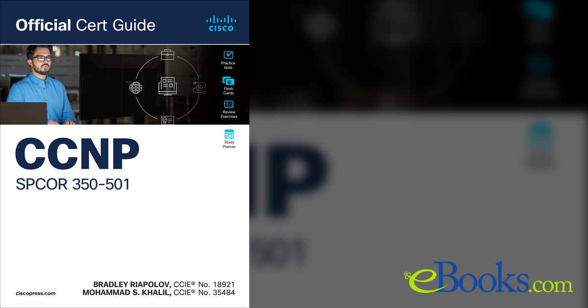 CCNP SPCOR 350-501 Official Cert Guide by Brad Riapolov (ebook)