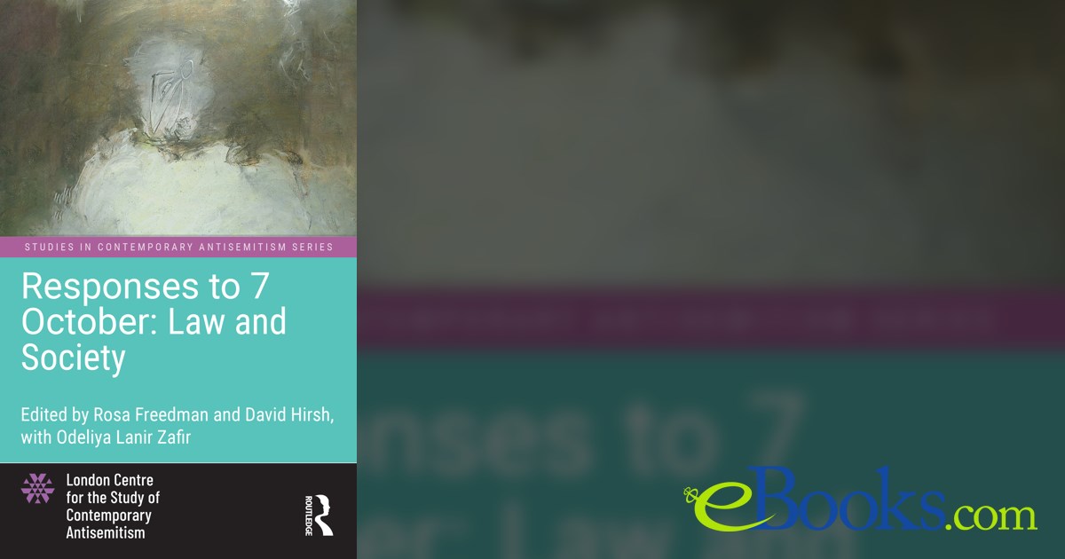 Responses to 7 October: Law and Society by Rosa Freedman (ebook)