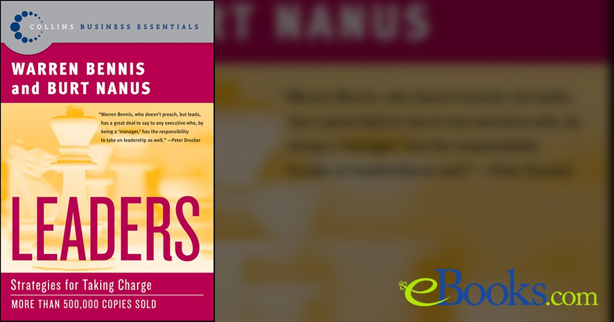Leaders by Warren Bennis (ebook)