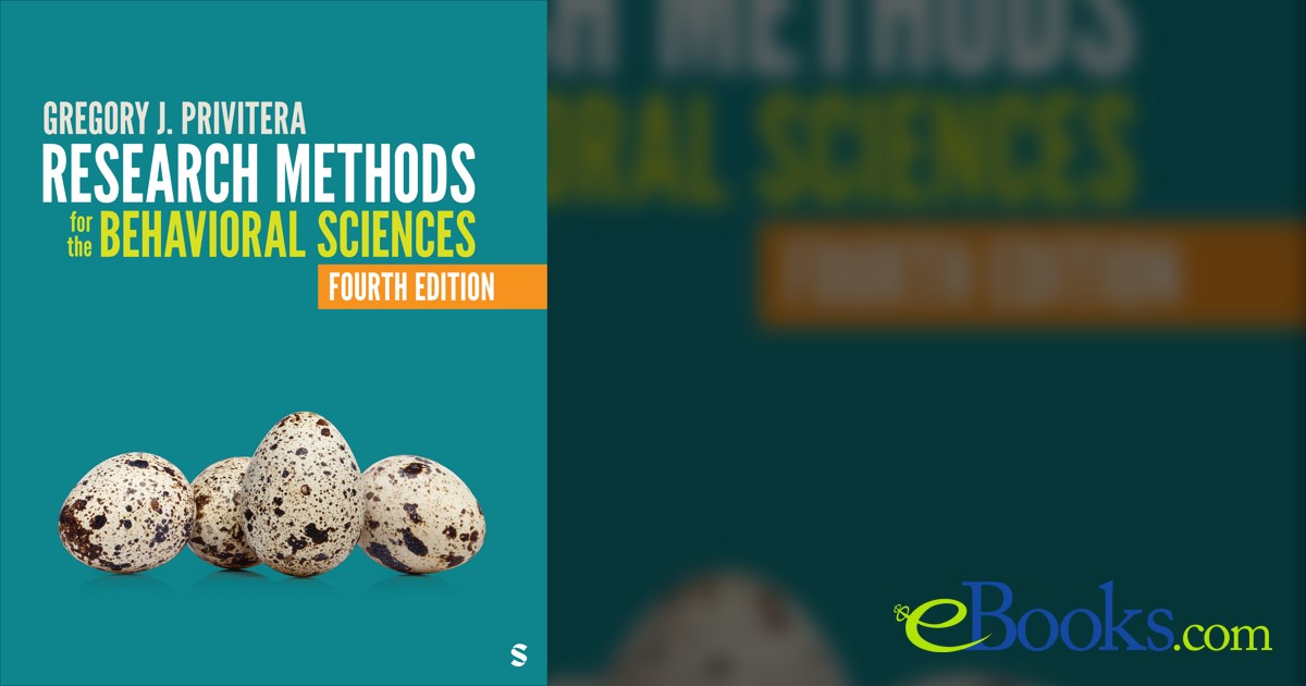 Research Methods for the Behavioral Sciences (4th ed.)