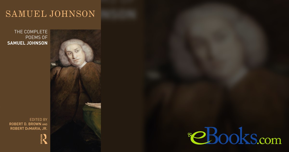 The Complete Poems of Samuel Johnson by Robert D. Brown (ebook)