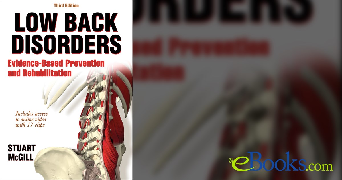 Low Back Disorders (3rd ed.) by Stuart McGill (ebook)
