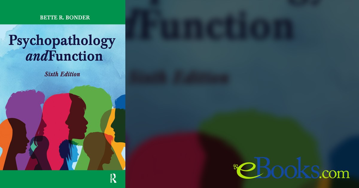 Psychopathology and Function (6th ed.) by Michael Pizzi (ebook)