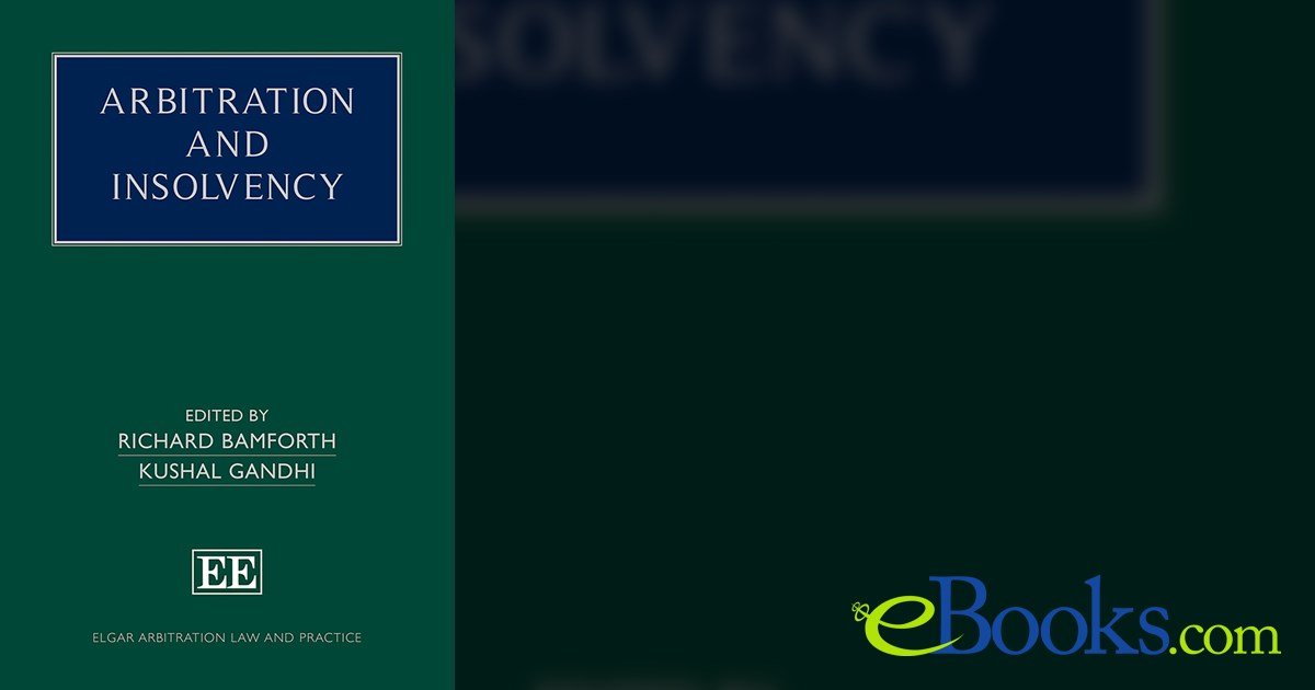 Arbitration and Insolvency by Richard Bamforth (ebook)