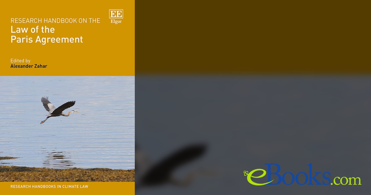 Research Handbook on the Law of the Paris Agreement
