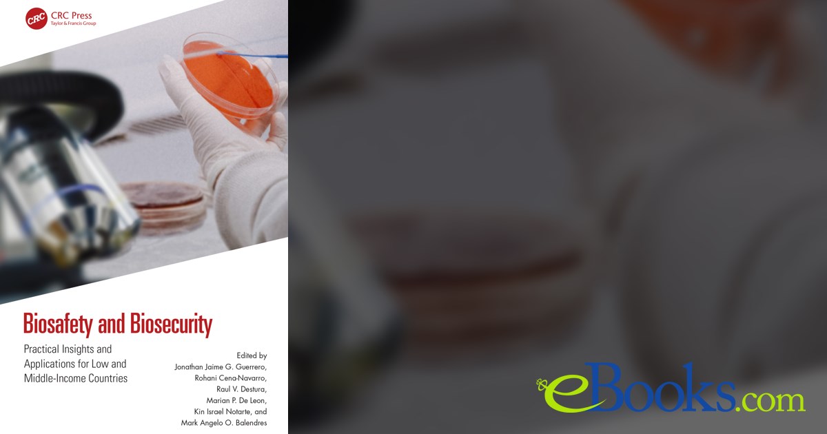 Biosafety and Biosecurity by Jonathan Jaime G. Guerrero (ebook)