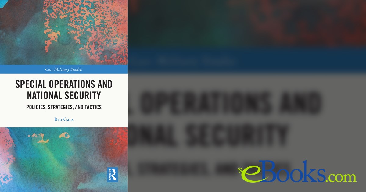 Special Operations and National Security by Ben Gans (ebook)