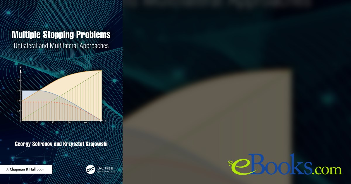 Multiple Stopping Problems by Georgy Sofronov (ebook)