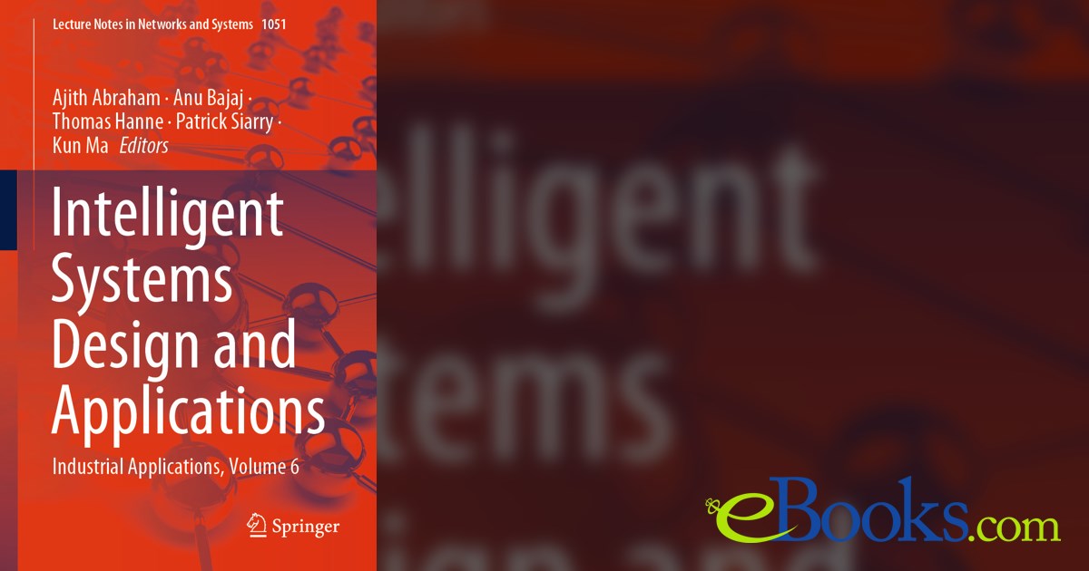 Intelligent Systems Design and Applications by Ajith Abraham (ebook)