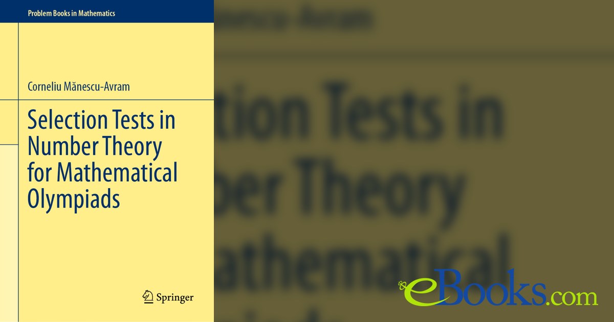 Selection Tests in Number Theory for Mathematical Olympiads