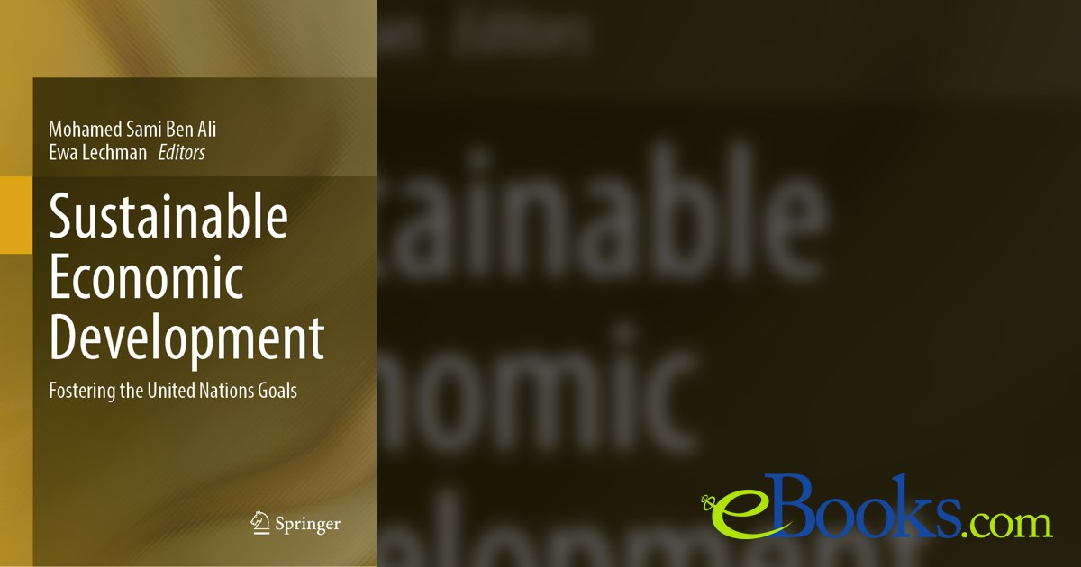 Sustainable Economic Development by Mohamed Sami Ben Ali (ebook)