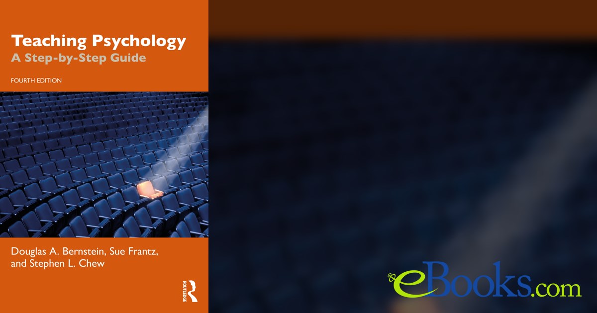 Teaching Psychology (4th ed.) by Douglas A. Bernstein (ebook)