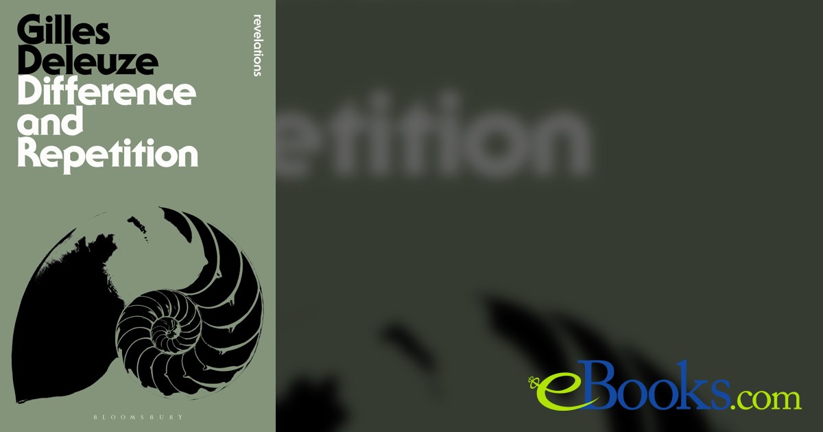 Difference and Repetition (2nd ed.) by Gilles Deleuze (ebook)