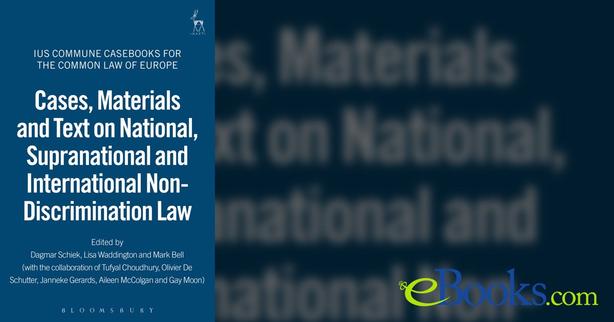 Cases, Materials and Text on National, Supranational and International ...