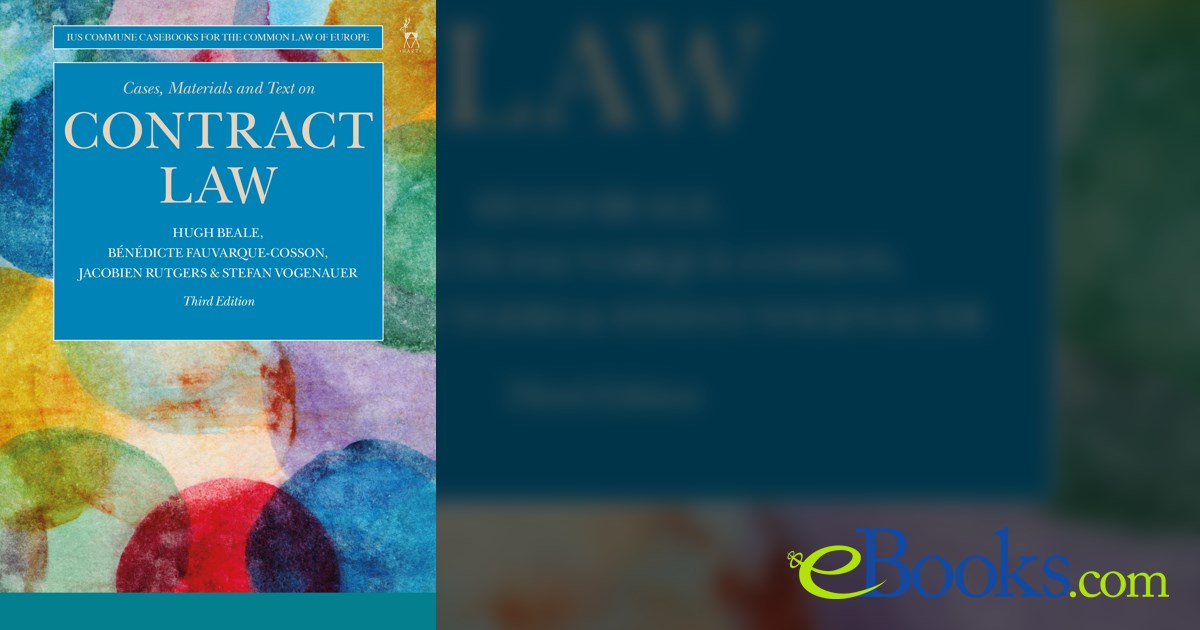 Cases, Materials and Text on Contract Law by Hugh Beale (ebook)