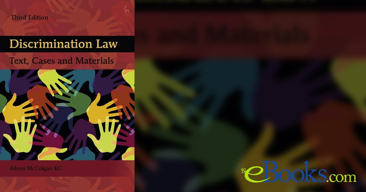 Discrimination Law (3rd ed.) by Aileen McColgan KC (ebook)