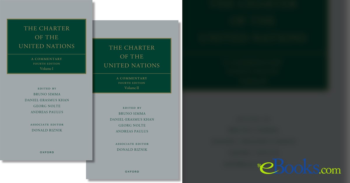 The Charter of the United Nations (4th ed.) by Bruno Simma (ebook)