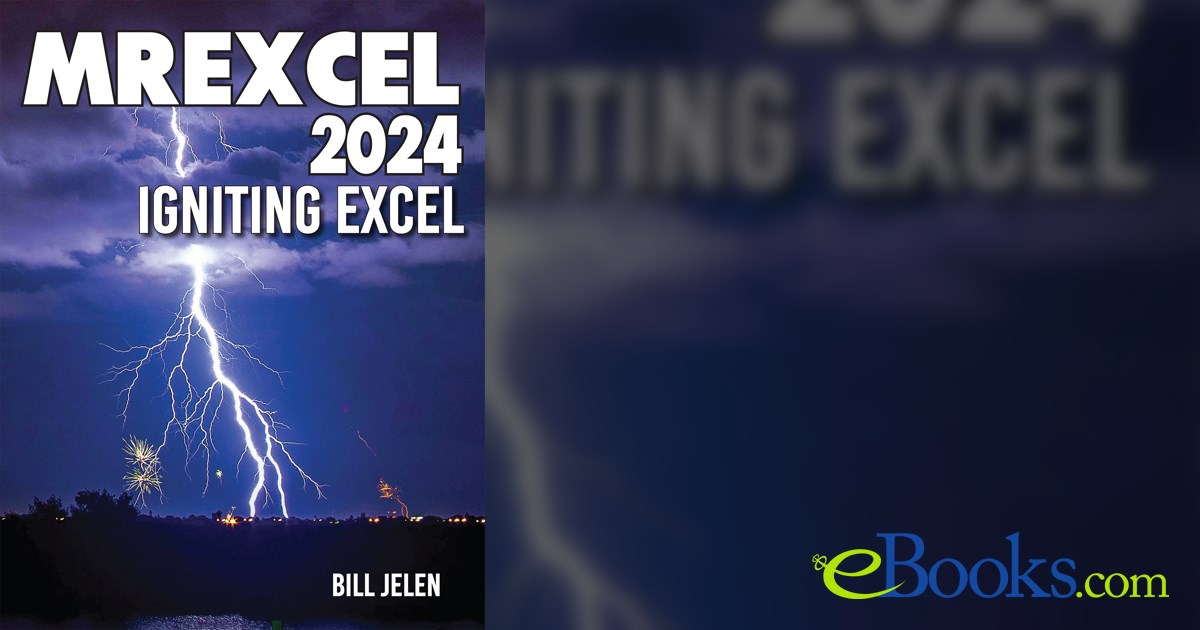 MrExcel 2024 by Bill Jelen (ebook)
