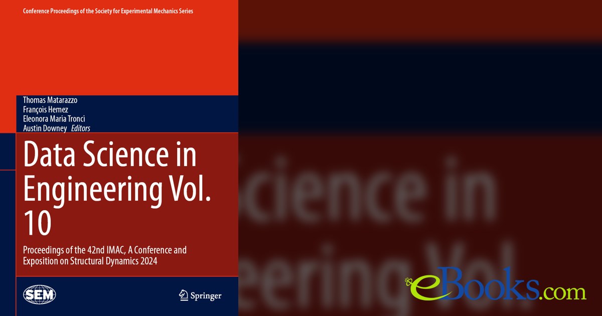 Data Science in Engineering Vol. 10 by Thomas Matarazzo (ebook)