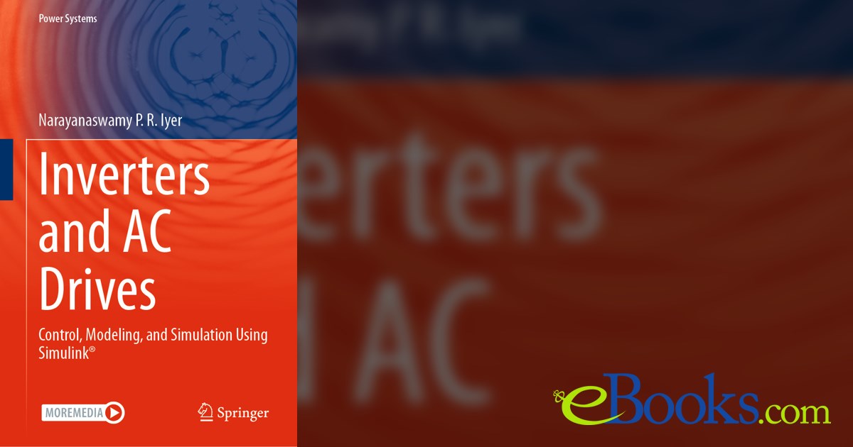Inverters and AC Drives by Narayanaswamy P.R. Iyer (ebook)