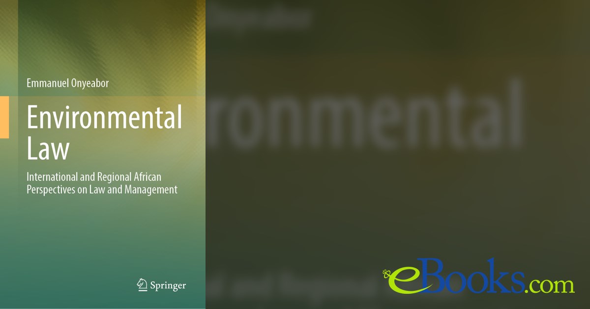 Environmental Law by Emmanuel Onyeabor (ebook)