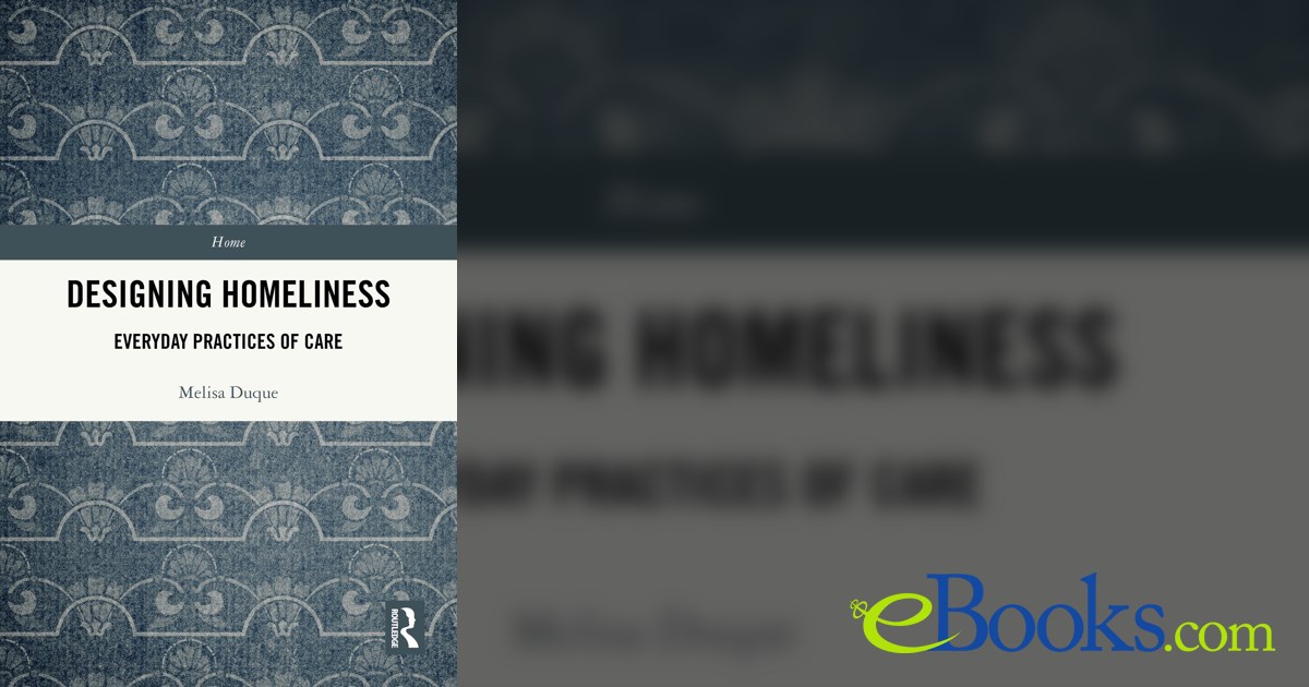 Designing Homeliness by Melisa Duque (ebook)