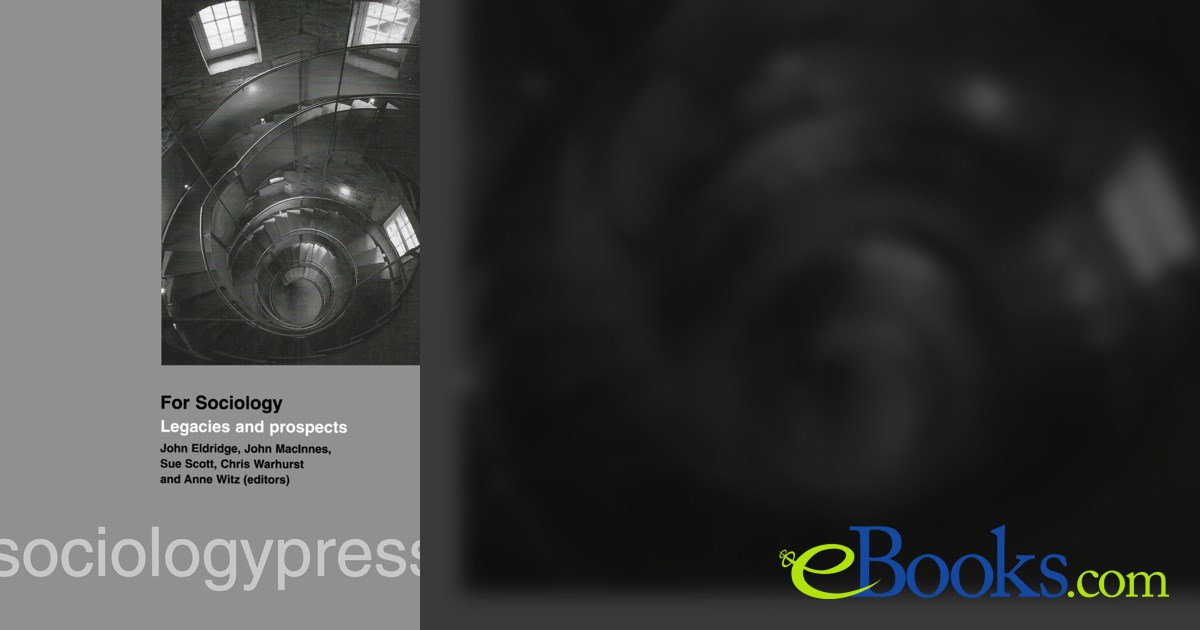 For Sociology by John Eldridge (ebook)