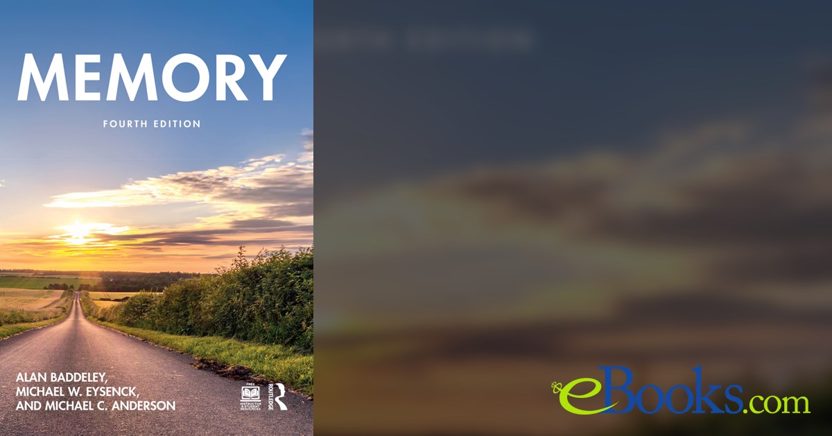 Memory (4th ed.) by Alan Baddeley (ebook)
