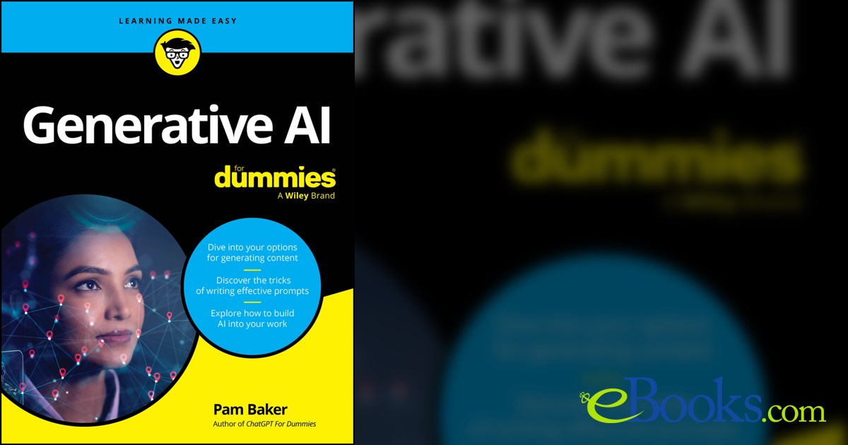 Generative AI For Dummies by Pam Baker (ebook)