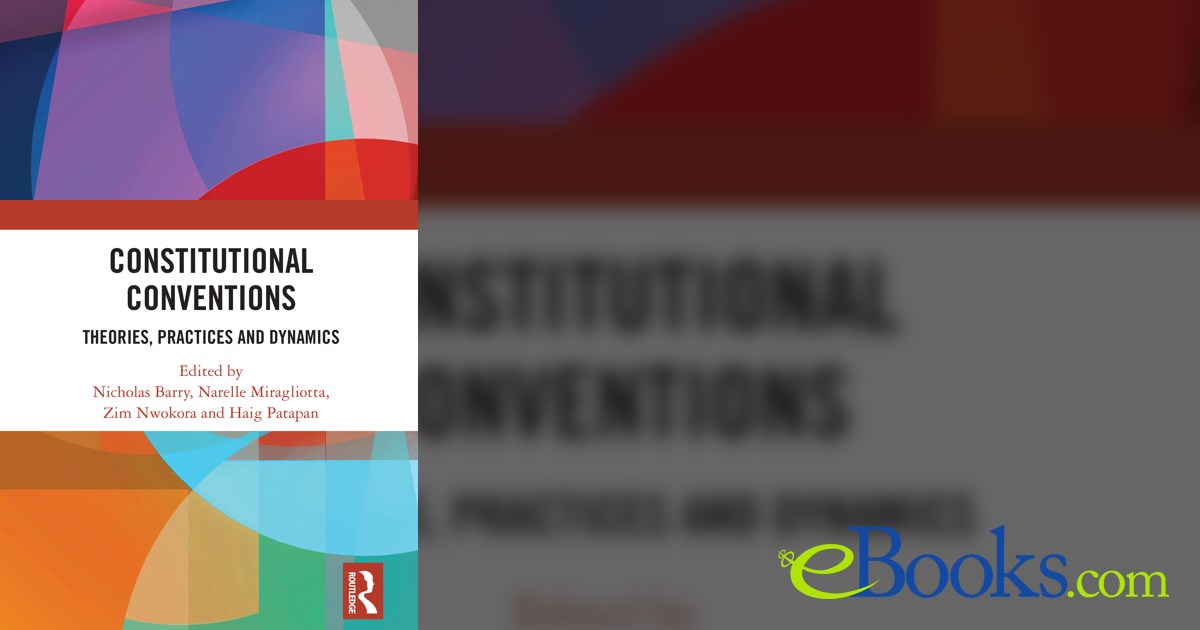 Constitutional Conventions by Nicholas Barry (ebook)