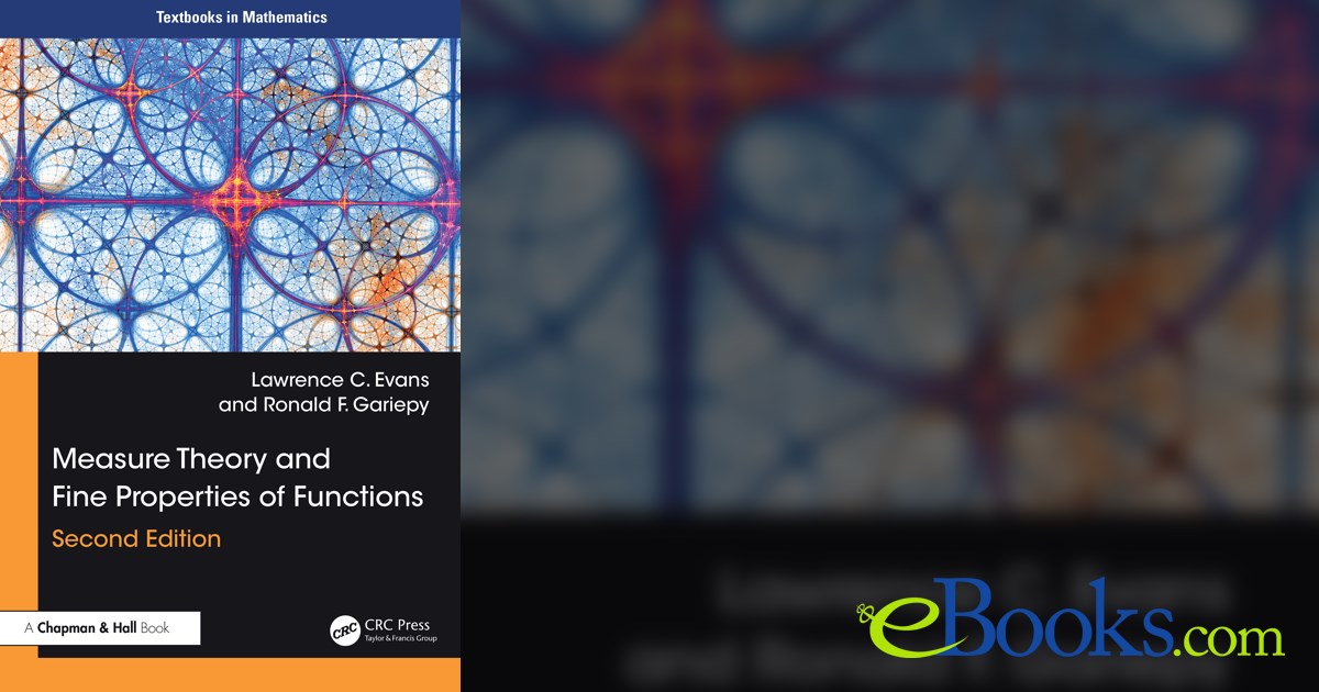 Measure Theory and Fine Properties of Functions (2nd ed.)