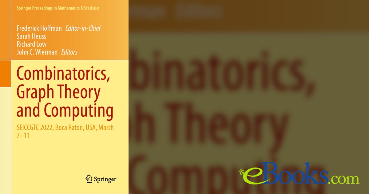 Combinatorics, Graph Theory and Computing