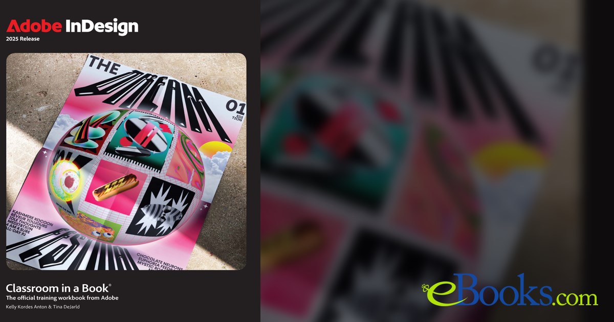 Adobe InDesign Classroom in a Book 2025 Release eTextbook Access Code Card