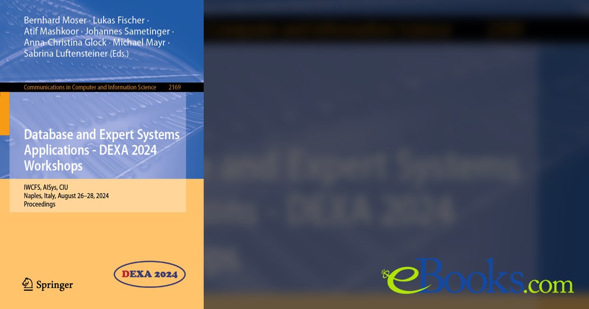 Database and Expert Systems Applications - DEXA 2024 Workshops