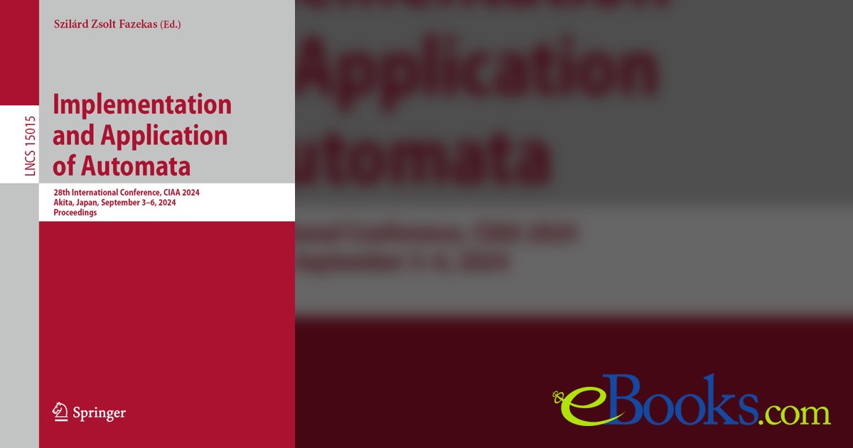 Implementation and Application of Automata