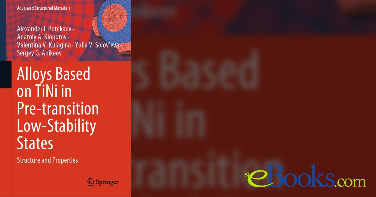 Alloys Based on TiNi in Pre-transition Low-Stability States