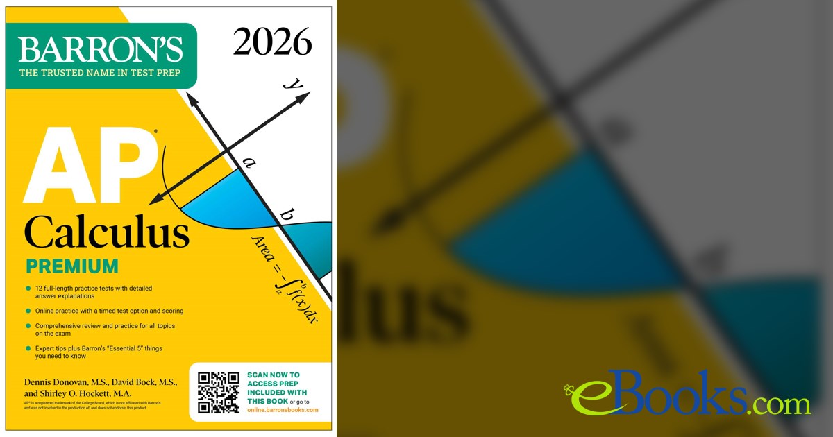AP Calculus Premium, 2026: Prep Book with 12 Practice Tests ...