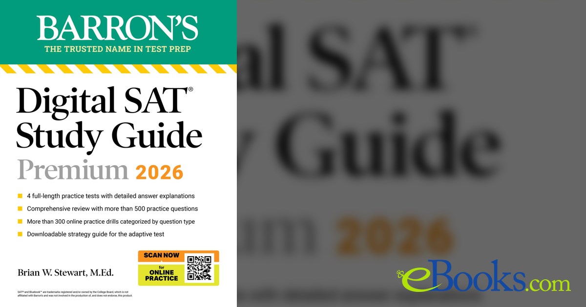 Digital SAT Study Guide Premium, 2026: 3 Practice Tests + Comprehensive ...