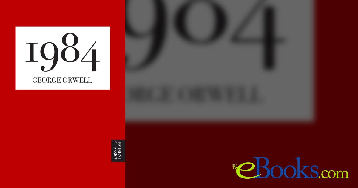 1984 by George Orwell (ebook)